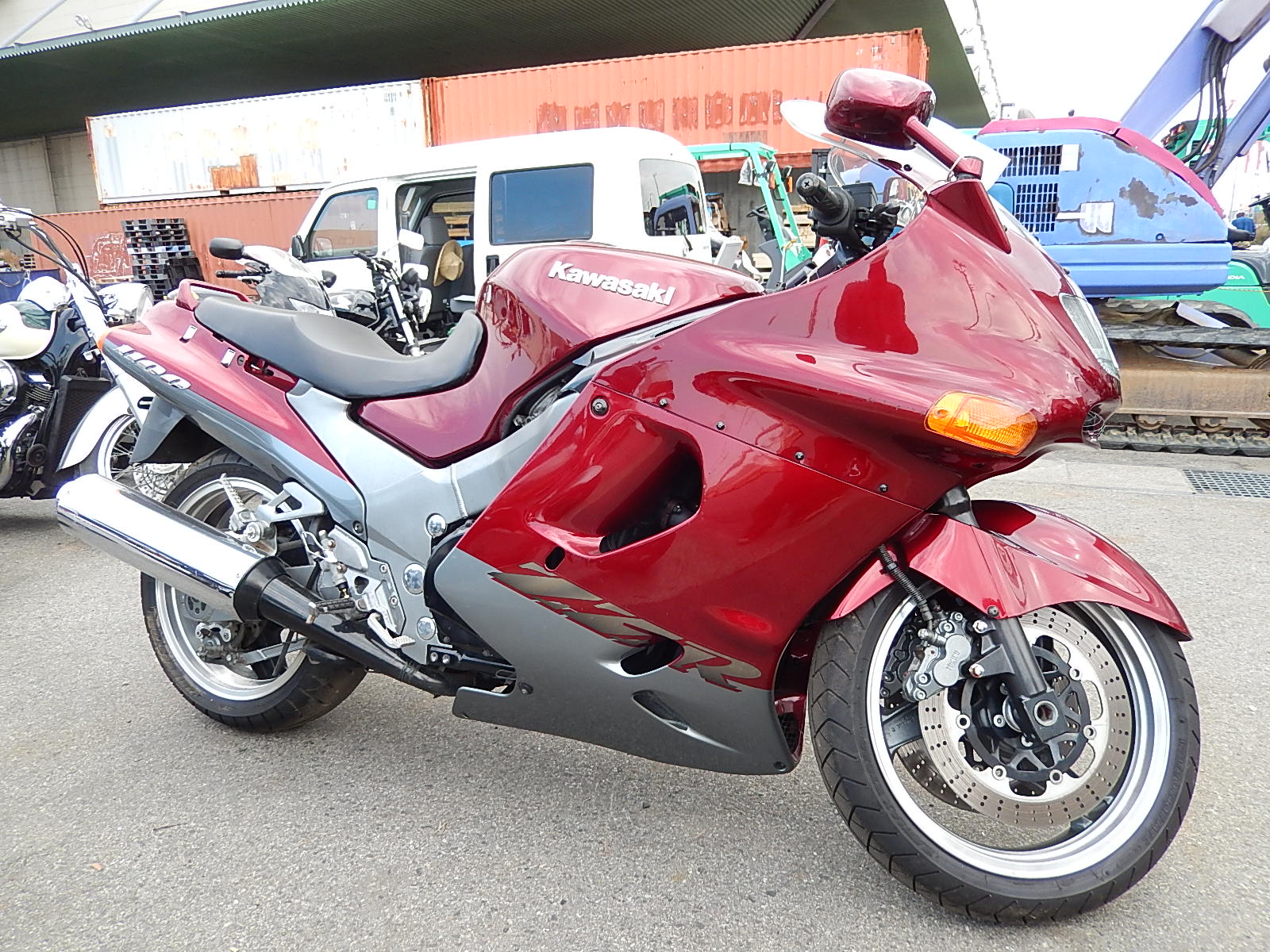 Продажа KAWASAKI ZZ-R1100 (КАВАСАКИ МОТОЦИКЛ) по низким ценам в ...